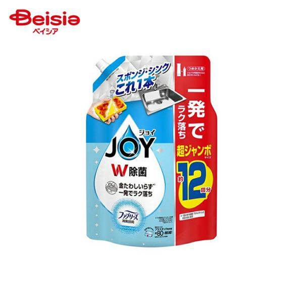P&amp;G 除菌ジョイコンパクトW消臭フレッシュクリーン詰替超ジャンボサイズ 1550ml