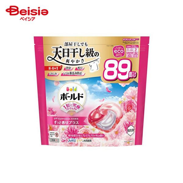 P&amp;G ボールドジェルボール4D華やかプレミアムブロッサムの香りつめかえテラジャンボサイズ 89個