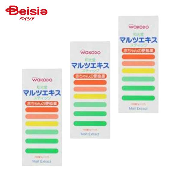 【第3類医薬品】和光堂 マルツエキス・ステイツク 9g×12 3個