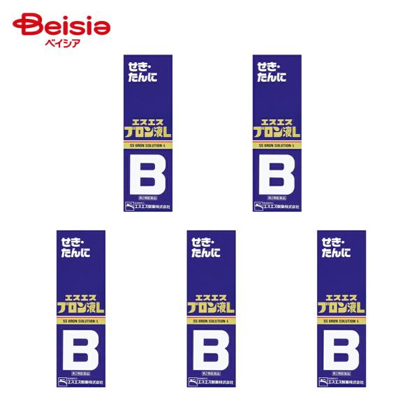 【第2類医薬品】エスエスブロン液L 120ml 5個
