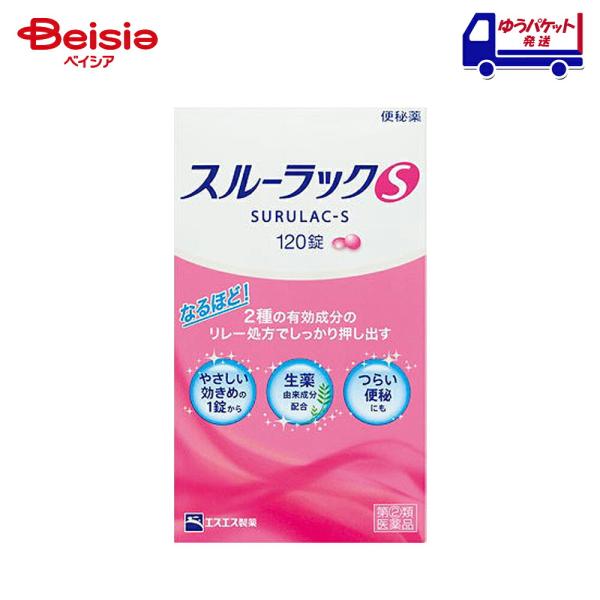 爆買 【指定第2類医薬品】スルーラックS 120錠