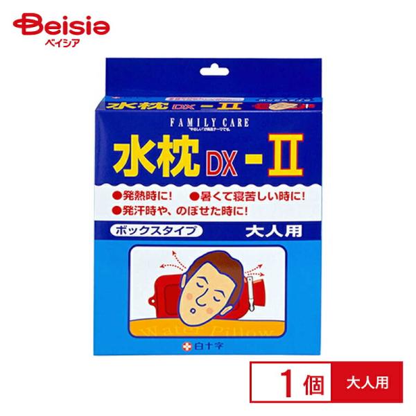 商品仕様・説明メーカー名               白十字特徴               表面に特殊加工されたスリットが、肌ざわりをソフトに保ち、ベタつかず快適にご使用いただけます。水枕内部に壁を設け、中央部を程よく凹ませてありますので...