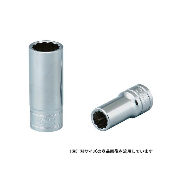[商品説明]短すぎず長すぎずない、丁度よい長さのセミディープタイプソケットです六角ボルト・ナットを締め緩めする為のソケットレンチKTC独自のNパワーフィット形状採用でボルト・ナットにやさしく、レンチの強度も向上しました貫通タイプなのでボルト...