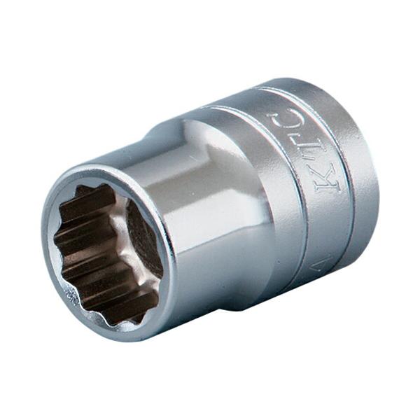 [商品説明]KTC独自のNパワーフィット形状により、徹底的になめりを抑制しました六角ボルト・ナットを締め緩めする為のソケットレンチKTC独自のNパワーフィット形状採用でボルト・ナットにやさしく、レンチの強度も向上しました従来品に比べ全長が短...