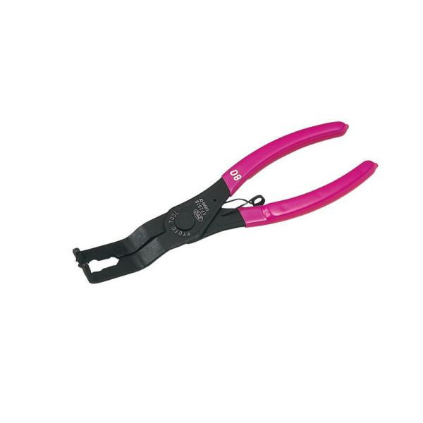 商品情報説明 ロックピンタイプのクリップ取外し作業が容易に出来ます。用途 自動車の内張りに使用されているロックピンを引抜く為のプライヤ。機能 自動車のフロント・リアバンパー、フロントフェンダーライナー等に使用されているロックピンに使用出来ま...