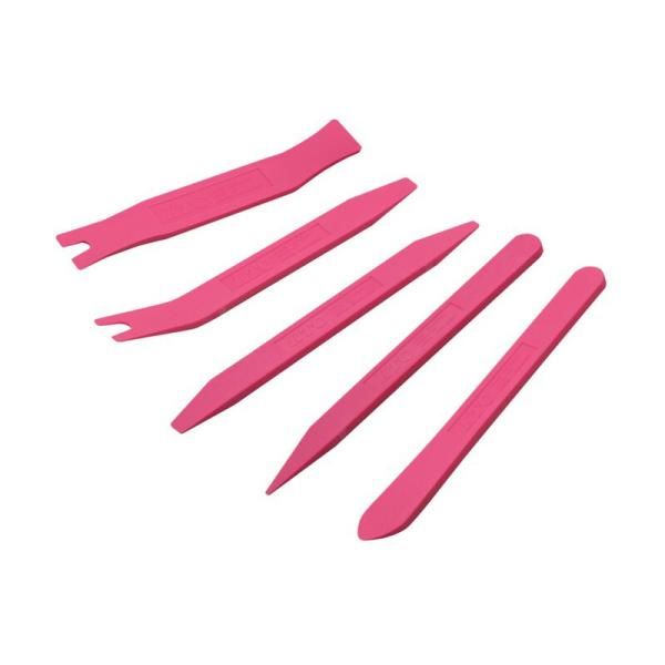 商品情報説明 自動車の内装取り外しに便利なハンディリムーバーのセットです。用途 奥まった個所のクリップの取り外し、オーディオパネルの取り外し、サービスホールのキャップ取り外し。機能 近年の自動車に使用されている表面が軟らかいオレフィン樹脂に...