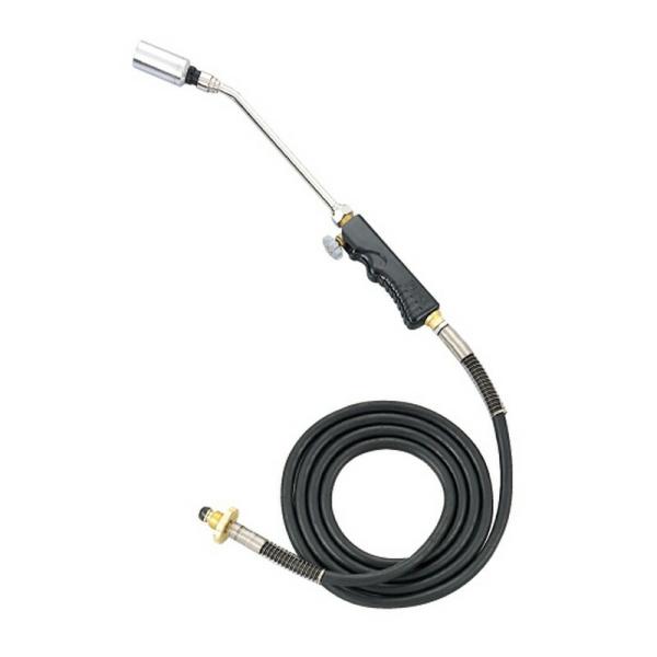 商品情報説明 火口のオールステンレス化で操作性向上しました。用途 土壌殺菌・害虫駆除・除草など加熱用バーナー。機能 火口オールステンレス製で軽量かつ耐食性を実現しました。柄の長い接手で立作業に対応します。LPガス協会準拠の耐圧ホース使用、3...