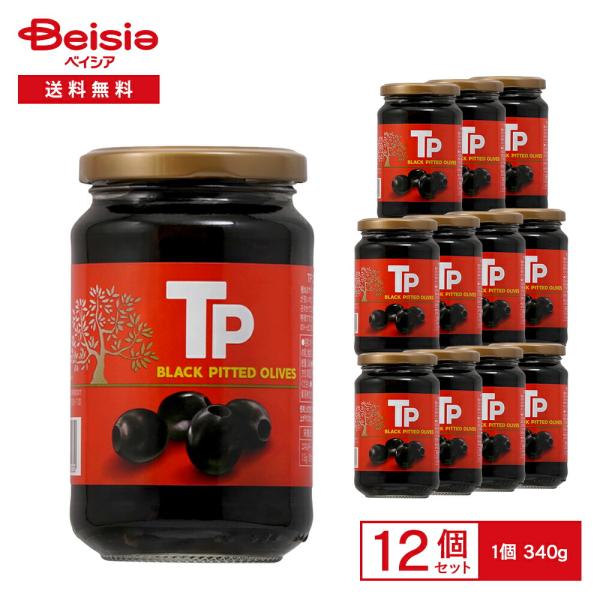 爆買 富永 TP ブラックオリーブ  340g×12個