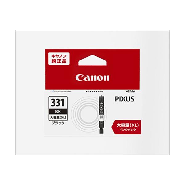 メーカー：Canon キヤノンJAN：4549292185140型番：BCI-331XLBK■商品説明■●高発色で高耐候性インク●安定した高画質プリント●タイプ：純正●大容量●対応メーカー：キヤノン●形状：独立型●種類：染料●対応機種：PI...