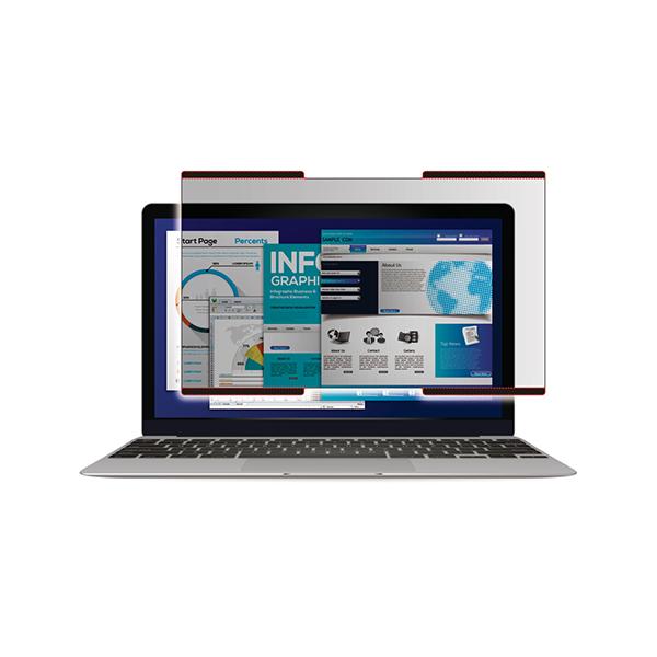 取り外し、取り付けカンタン。周りからののぞき見から画面を守る。タッチパネルにも対応した、吸着タイプののぞき見防止フィルター