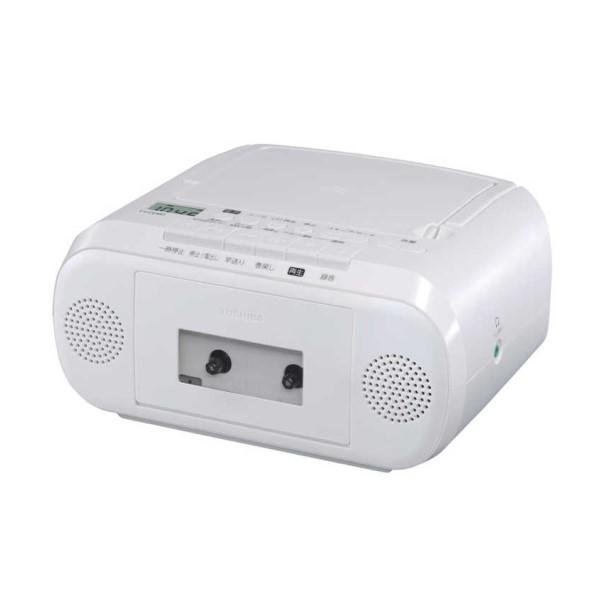 メーカー：東芝JAN：4560158875975型番：TY-CDM2-W■商品説明■●業界最小クラスのコンパクトCDラジカセ。●奥行スリムで置き場所を選びません。●寝るときにも安心スリープタイマー搭載。■仕様■・サイズ(約):228(幅)×...