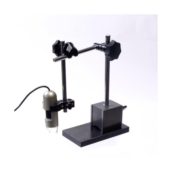 スイッチ付き、強力マグネットで金属に固定できるアームです。