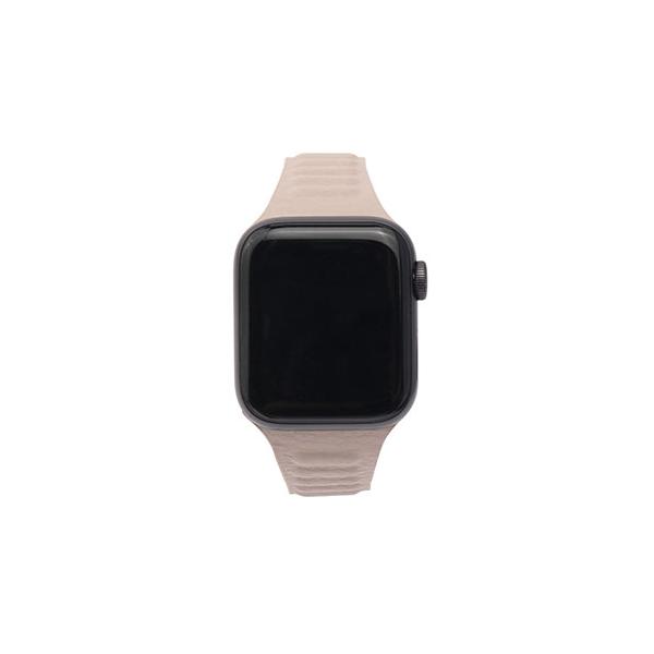 スリムライン、モダンなデザインのApple Watchレザーバンド。簡単なマグネット留めでフィット感抜群!