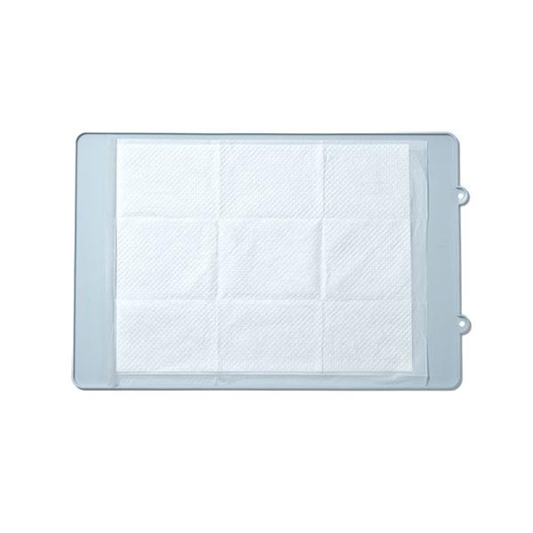 シリコン製 ペットマット 簡単洗浄 熱湯消毒可 (トイレマット, グレー)