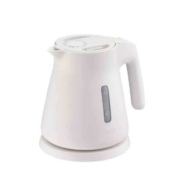 メーカー：タイガーJAN：4904710439333型番：PCS-A080 W■商品説明■●驚きの速さでお湯が沸く！タイガー驚速ケトル●タイガー電気ケトル史上最軽量のコンパクト設計●蒸気の量が少ない省スチーム設計、転倒お湯もれ新安全基準適合...