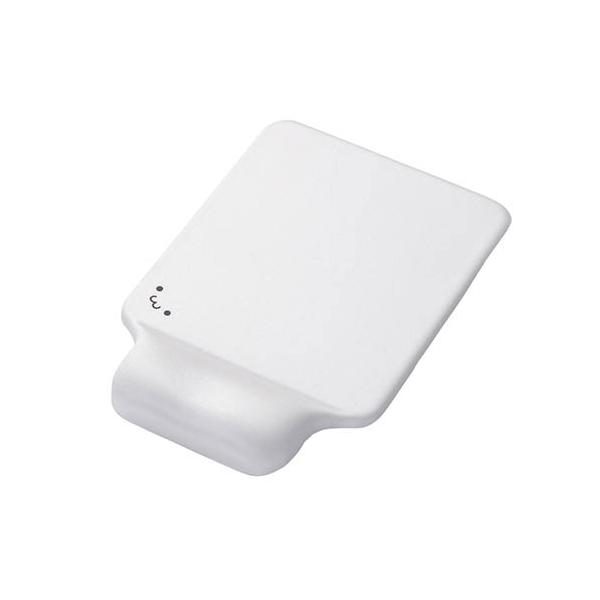 滑りすぎないソフトな操作感を実現!リストレスト部分に心地よい感触のゲル素材を使用したリストレスト付きマウスパッド。