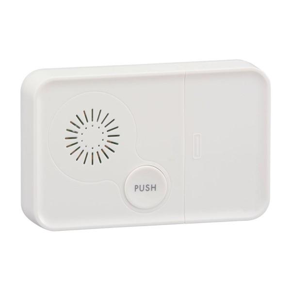 メーカー：オームJAN：4971275838284型番：OGH-TT1■商品説明■●付属の両面テープでかんたんに取付できます●音量75デシベル ※距離50cmの場合●公衆トイレや理美容院、飲食店など各種店舗、オフィス、病院、学校、家庭などに...