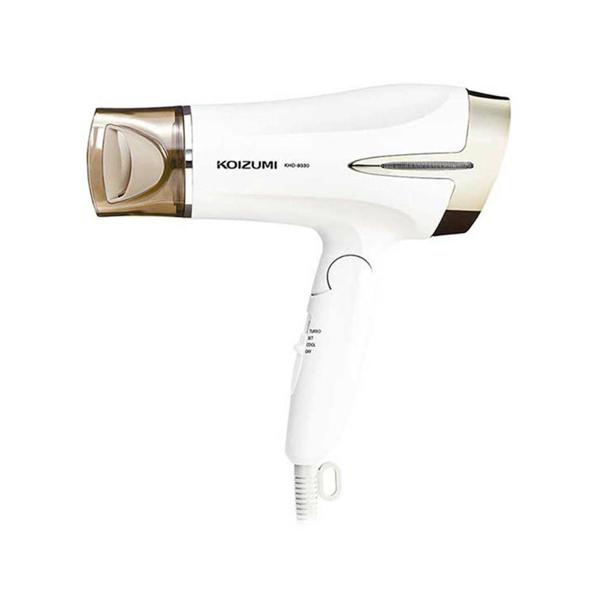 メーカー名：コイズミ KOIZUMI型式：KHD-9330-WJAN：4981747075666サイズ：約235(W)×96(D)×215(H)mm重量：約480gコードの長さ：約1.7mイオン発生：ツインマイナスイオン遠赤セラミックコーテ...