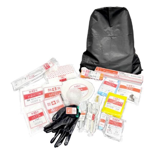 メーカー：山善JAN：4983771124792型番：YBN-20■商品説明■●厳選された防災用品20点がナップサックに入った軽量タイプの防災セット。●お手持ちのバッグにそのままセットもおすすめ。●※食品は入っていません。■仕様■・外装サイ...