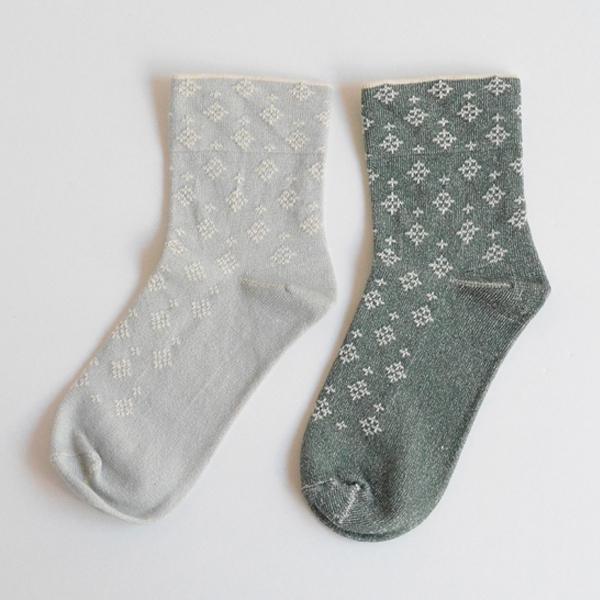 まるごとつつみこむ、さりげないやさしさ。天衣無縫ソックスの人気シリーズ、「やさしいソックス」に新柄ができました。「やさしいソックス」。それは、生地全体に伸縮の糸を入れ、足をまるごとやさしく包みこむソックスです。●素　材：オーガニックコットン...