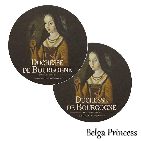 ドゥシャス・デ・ブルゴーニュのコースターです。２枚１セットとなります。材質：紙