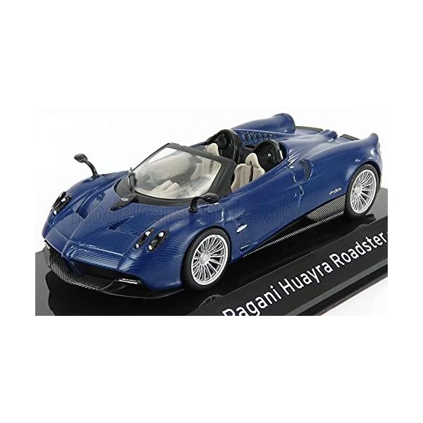「商品情報」パガーニ ウアイラ ミニカー 1/43 PAGANI HUAYRA ROADSTER 2017 ケース付き (ブルー)「主な仕様」ダイキャスト製スケール 1/43カラー：BLUECLASSIC-GT-SUPERCARS-COLL...