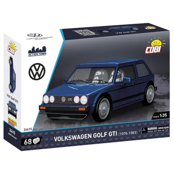 「商品情報」COBI ブロック フォルクスワーゲン ゴルフ GTI (1974-1983) 1/35スケール 68ピース レゴに対応【MADE IN EU】24615「主な仕様」68パーツ1:35スケールモデル寸法:11(4.3インチ)×4...