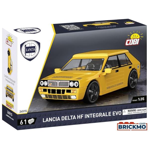 「商品情報」COBI(コビ) ブロック おもちゃ ランチア デルタ LANCIA DELTA HF 1/35スケール (イエロー) 61ピース LEGO対応 245151991年のランチアデルタHF インテグラーレEVOは、ラリーの遺産の真...