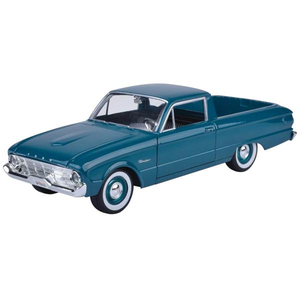 「商品情報」MOTORMAX 1/27 フォード USA ランチェロ RANCHERO 1960 ピックアップ トラック ダイキャスト モデルカー ミニカー (グリーン)「主な仕様」ダイキャスト製モデルカースケール：1/24カラー：グリーン...