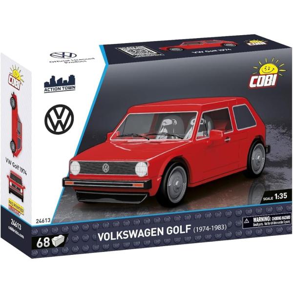 「商品情報」COBI フォルクスワーゲン ゴルフ GTI (1974-1983) 1/35スケール 68ピース【MADE IN EU】24613 (レッド)「主な仕様」68パーツ1:35スケールモデル寸法:11(4.3インチ)×4.0(4....