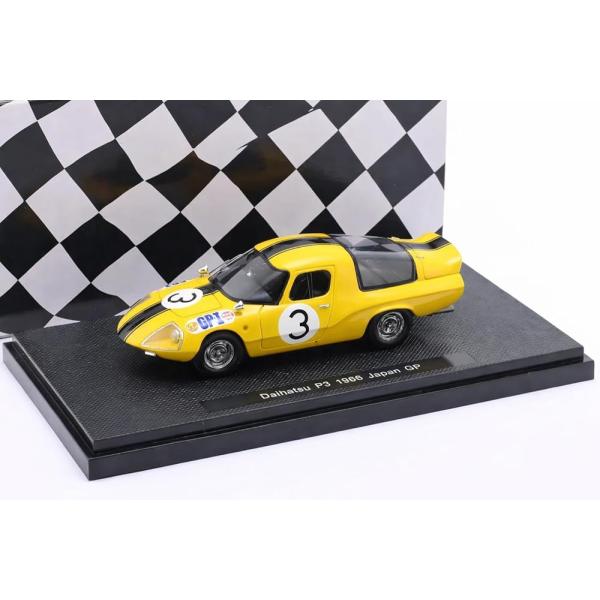 「商品情報」EBRRO 1/43 DAIHATSU P3 1966 Japan GP No3 完成品「主な仕様」エブロモデルカー1/43スケールレジンキャスト製