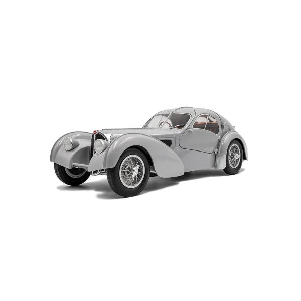 「商品情報」ソリド ブガッティ アトランティック ミニカー 1/18 Bugatti Atlantic Type57 SC 1937 (グレー)「主な仕様」SOLIDOダイキャスト製モデルカードア開閉スケール1/18カラー：グレー