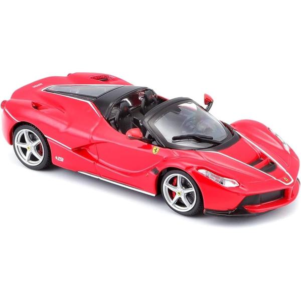 「商品情報」Bburago フェラーリ ラフェラーリ ミニカー 1/43 Ferrari LaFerrari Aperta 2017 (レッド) シグネチャーシリーズ「主な仕様」Bbragoダイキャスト製モデルカーシグネチャーシリーズ ケー...