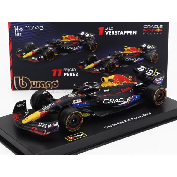 「商品情報」ブラーゴ F1 ミニカー 1/43 マックス・フェルスタッペン RED BULL RB19 TEAM ORACLE RACING ワールドチャンピオン オースティンGP 2023 シグネチャーシリーズ「主な仕様」ブラーゴ F1 ...