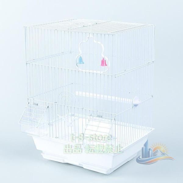 ◆通気性抜群文鳥やカナリアなどのフィンチからセキセイインコなどの小型インコが過ごせる鳥かごです。金網のため通気性がよく、ケージ内の空気循環を確保できます。◆止まり木・エサ入れ・ブランコが付属エサ入れにはそれぞれカバーが付いており、食べこぼし...
