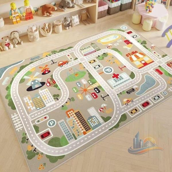 ◆カラフルなデザインと高品質のキッズベビークロール教育用ソフトプレイマット。◆ラグは子供の寝室、プレイルーム、リビングルームに適しています。◆明るい色は赤ちゃんの観察能力を高めることができます。◆サイズ：80*120cm 100*160cm...