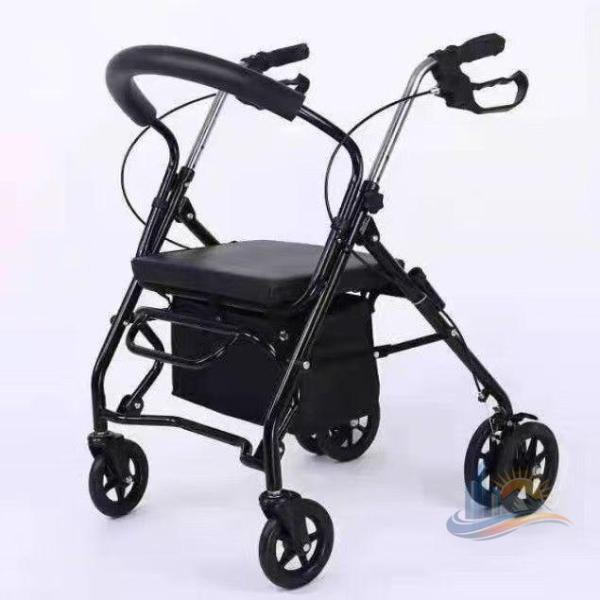 YLOVABLE シルバーカー 座れる 軽量 シルバーカー コンパクト 高さ調節可 シルバーカー 軽量 年寄りの押し車 アシストウオーカー 自立歩行補助 折り畳み式 歩行