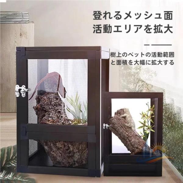 ??【製品サイズ】ペットボックスのサイズ：20x20x30 CM、32x32x46 CM、42x42x66 CM、45x45x80 CM、50x50x100 CM、45x45x60 CMと60x60x120 CM（このサイズは黒のみ）。 2...