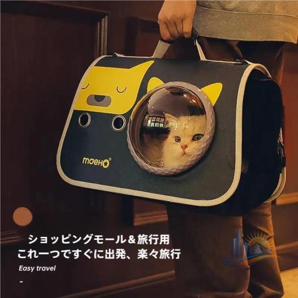 ■ 商品紹介本体重さ：約1.2KG耐 荷 重：6KG程度までのペット用素　　材：PC＋オックスフォード・本製品は輸入品のため、輸送時に多少の汚れや傷がついている場合がございます。　これらにつきましては、返品交換の対象外となりますので、あらか...