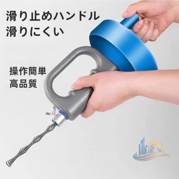 長さ：15m/10m/7m/5m/4m/3m【業者要らず】業者に頼らずに水回りのトラブルを解消できるワイヤー式パイプクリーナー。液体タイプやラバーカップで解消できない詰まりや汚れも、ワイヤーで取り除くことが可能です。【どこでも使える】台所、...