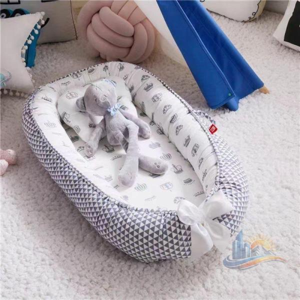 ベッドインベッド ベビーベッド 折りたたみ 寝返り防止 添い寝 新生児 赤ちゃん 乳幼児 ベビー 洗濯可能 持ち運び 軽量 コンパクト取り外し可能なクリーニング