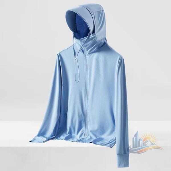 ラッシュガード  UVカット  男の子 女の子 日焼け止め服 接触冷感 紫外線対策 冷房対策フード付き 長袖 日焼け止め ひんやりタッチ 涼しい UPF50+