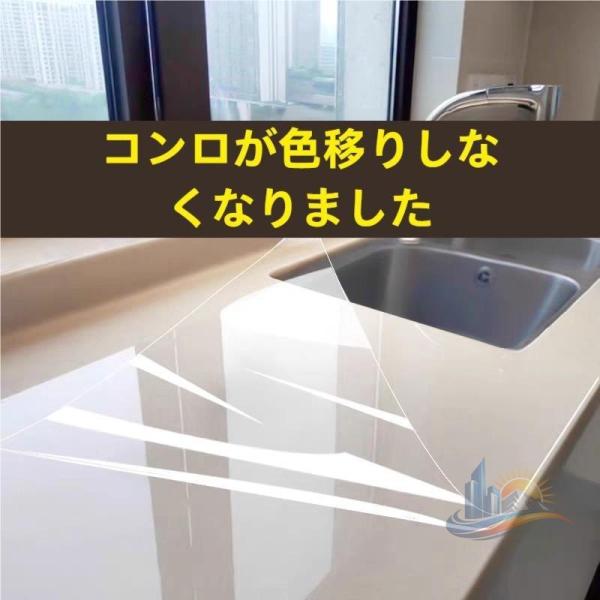 耐熱 調理台保護マット 70x100cm    厚みが非常に薄い 保護 シート キッチン 透明 厚手 キズ?汚れ防止 吸音  シンクマット 抗菌 防水 防油 クリア 滑