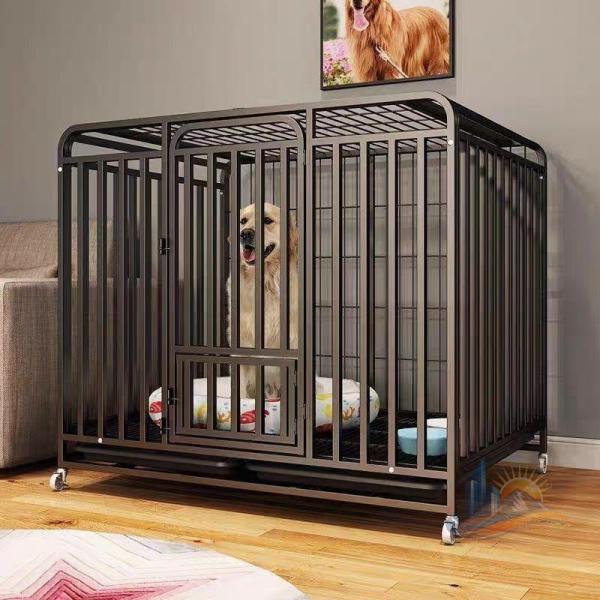 小型犬や中型犬，大型犬に最適なサイズのペットケージです！キャスター付きで移動も楽々♪お掃除も簡単♪丈夫なデザイン！S　55*34*50CM  　犬1.5ＫＧ以内適応M　61*45*58CM　　犬7.5ＫＧ以内適応L 　 78*55*70CM...