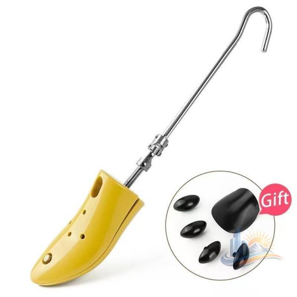 甲の高さの悩みを解決する伸張器です。ブーツの型崩れ防止にも使えます。先が曲がる構造になっているのでフィット感と使い勝手がバツグンです左右どちらも使えるストレチャーになります。海外からの輸入品のため、ハンドルや本体などにキズなどが見られる場合...