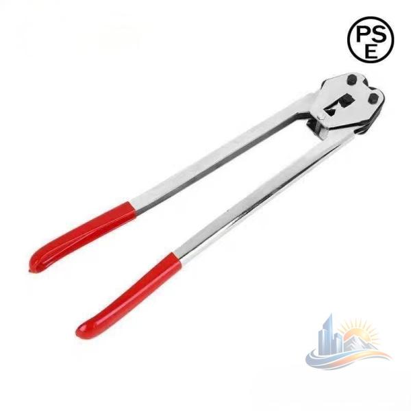 HCTOOL 梱包機内容: 1*封緘機、重量: 1.9kg 適合バンド幅: 12?19mm .マンガン鋼材の厚さ：4MM タイトな咬合力、より安定した信頼性三角形の固定原理： スムーズな操作 超高効率 最大?束力：60KG 適合バンド幅:0...