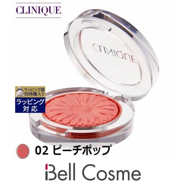 ◇ブランド：クリニーク CLINIQUE ◇商品名：チーク ポップ Cheek Pop◇規格：02 ピーチポップ / 3.5g ()◇カテゴリ：パウダーチーク フェイスカラー チーク ブラッシュ==商品特性==◇メイクアップのお悩み：高発色...
