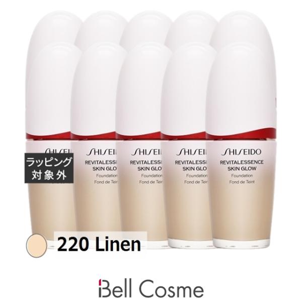 ◇ブランド：資生堂 SHISEIDO ◇商品名：エッセンス スキングロウ ファンデーション Revitalessence Skin Glow Foundation SPF30 PA+++◇規格：220 Linen / 30ml x 10 (...