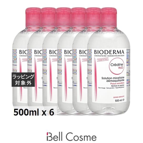 ◇ブランド：ビオデルマ BIODERMA ◇商品名：クレアリヌ（サンシビオ）Ｈ２Ｏ CREALINE H2O Solution Micellaire◇規格：お得な6個セット / 500ml x 6  (500ml x 6)◇カテゴリ：リキッ...