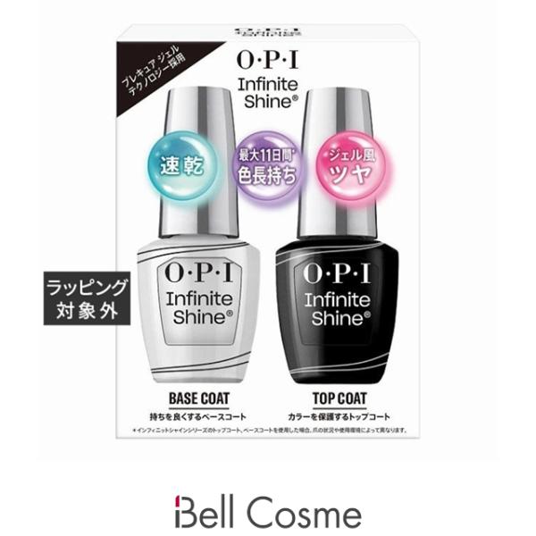 ◇ブランド：オーピーアイ OPI OPI ◇商品名：インフィニットシャインα ISP07 デュオパック Infinite Shine◇規格：15mL×2 ()◇カテゴリ：トップ ベースコート ネイルフィニッシュ ネイルコート◇速乾で美しいツ...